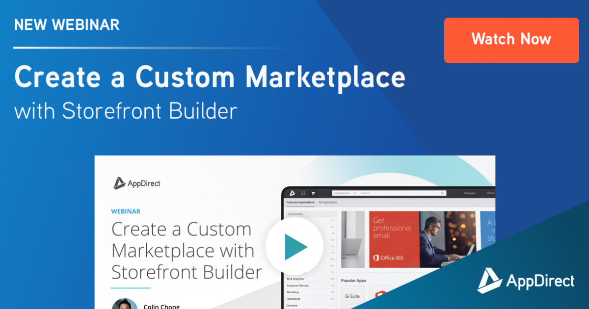 Create a Custom Marketplace with Storefront Builder - AppDirect