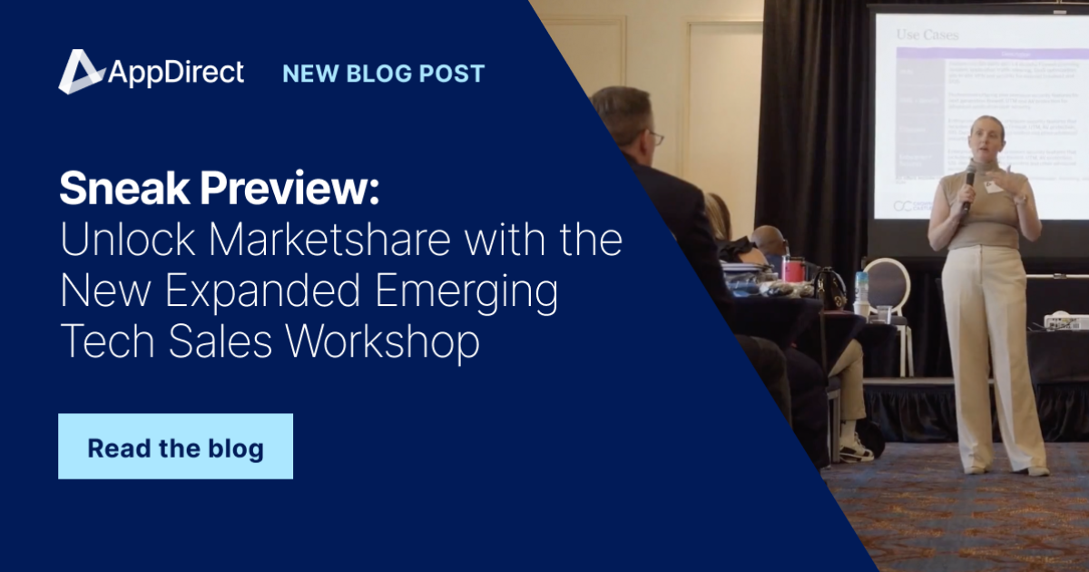 How to Cross-Sell Technology: The Expanded Emerging Tech… - AppDirect