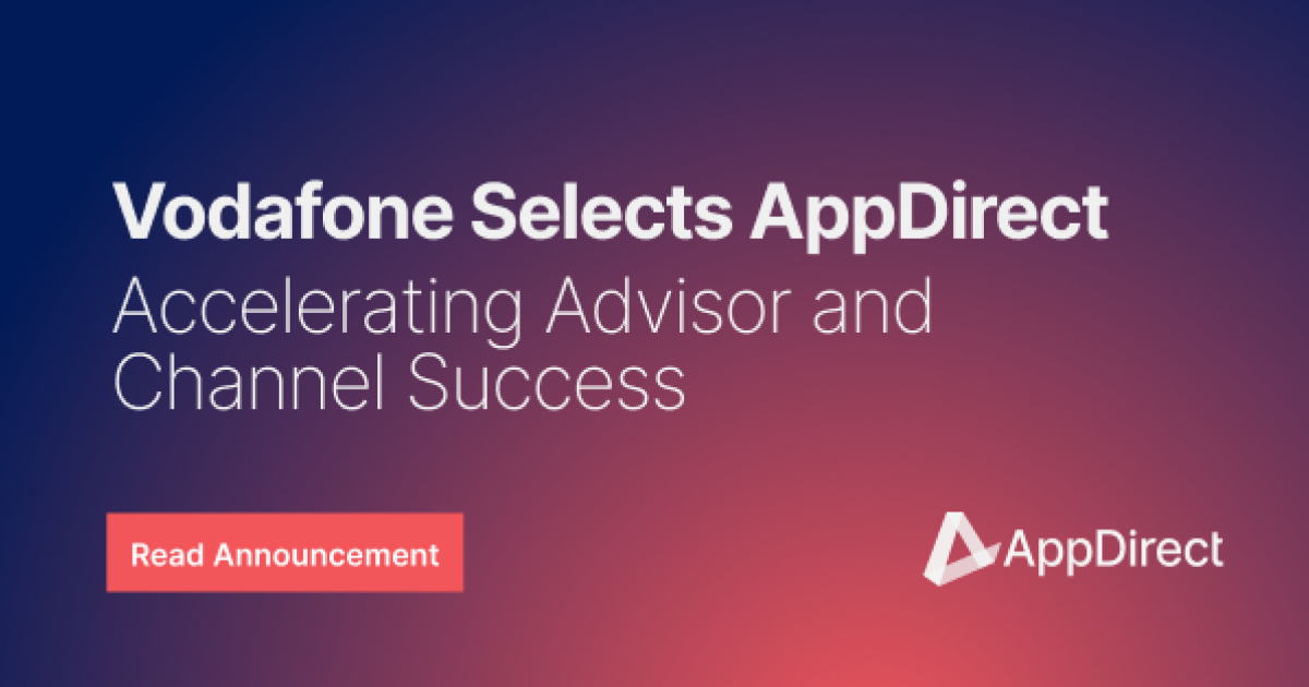 Vodafone Business Selects AppDirect as its Partner to… - AppDirect