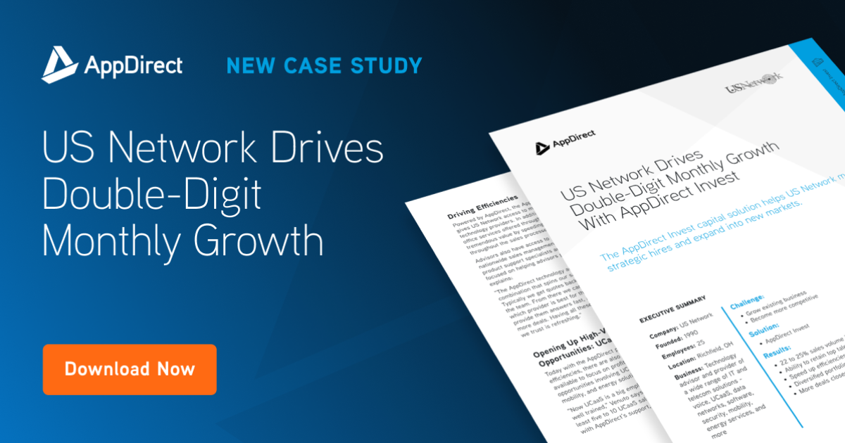 US Network Drives Double-Digit Monthly Growth - AppDirect