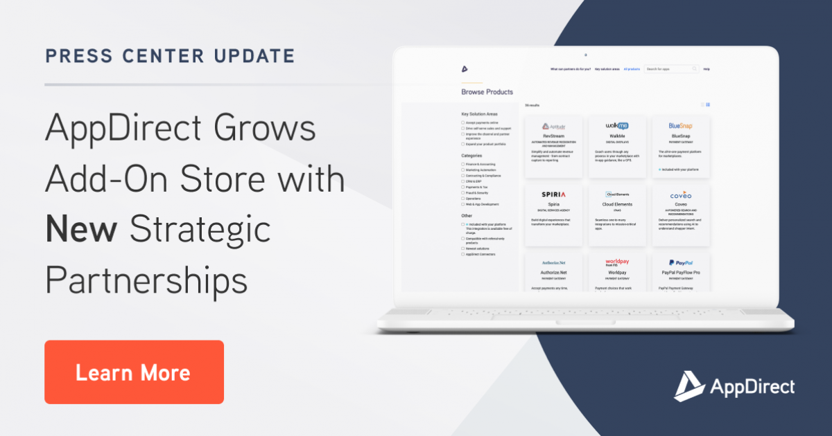 AppDirect Grows Add-On Store with New Strategic… - AppDirect